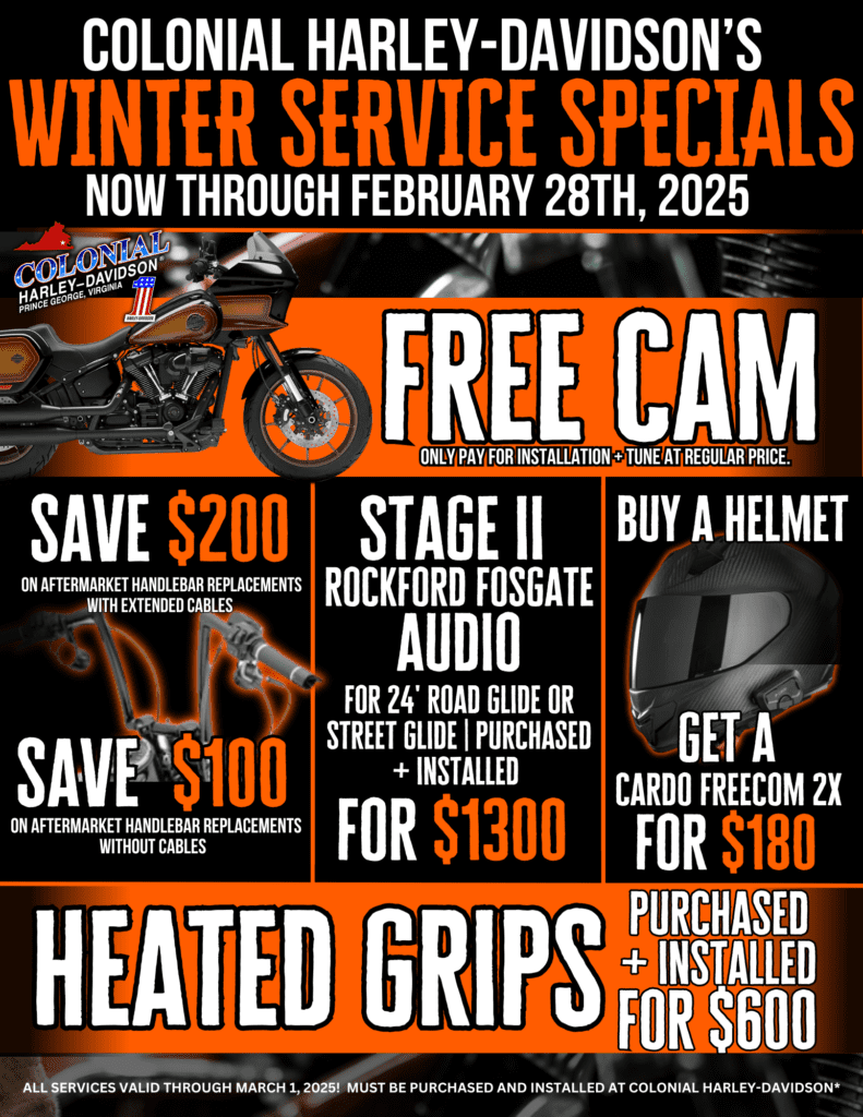 Colonial Harley-Davidson® Authorized Service Department